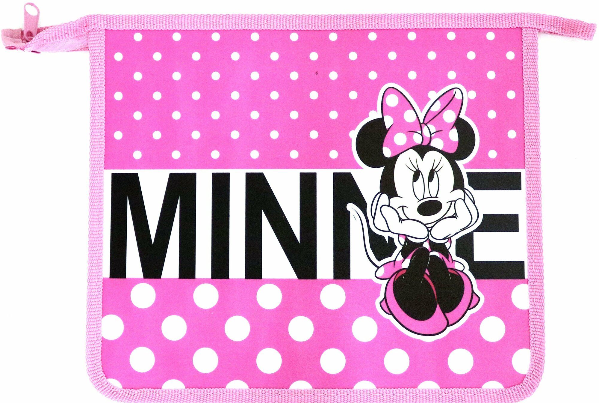 Папка для тетрадей "Минни Маус", пластиковая, А5, одно отделение (AMc_63044)