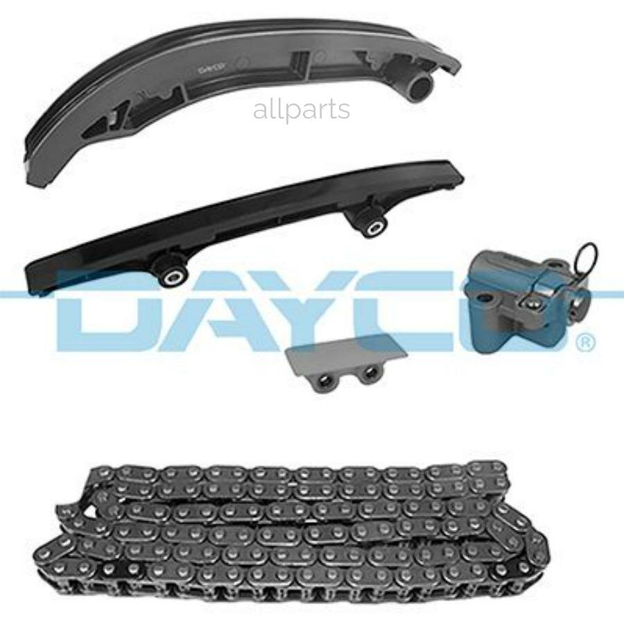 DAYCO KTC1192 Ремкомплект ГРМ [цепь, натяжитель,3 успокоителя]