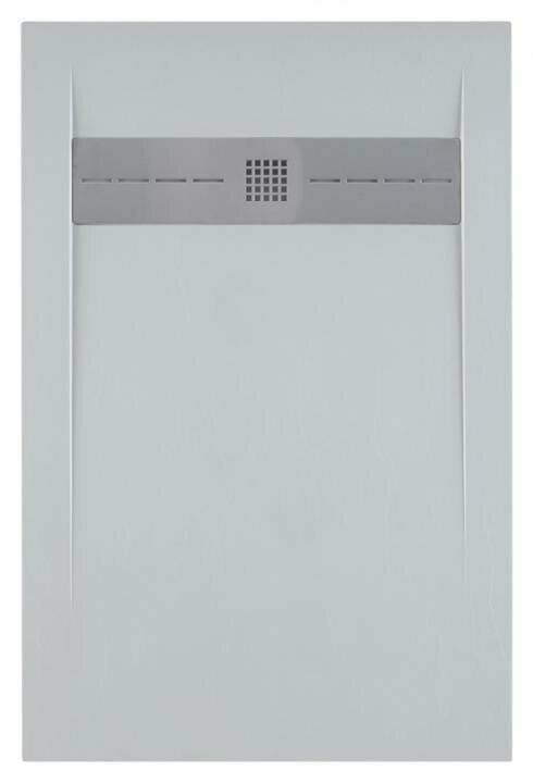 Душевой поддон Allen Brau Infinity 160x80 8.21006-21 белый камень