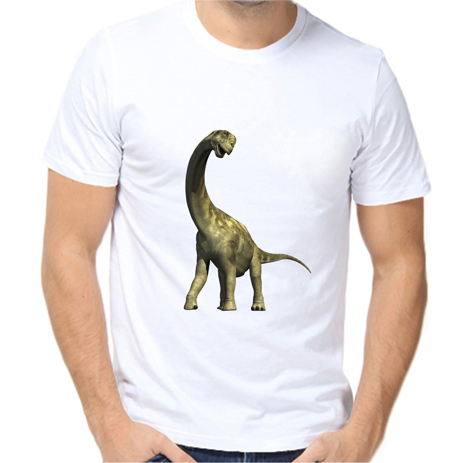 Футболка с картинкой динозавра