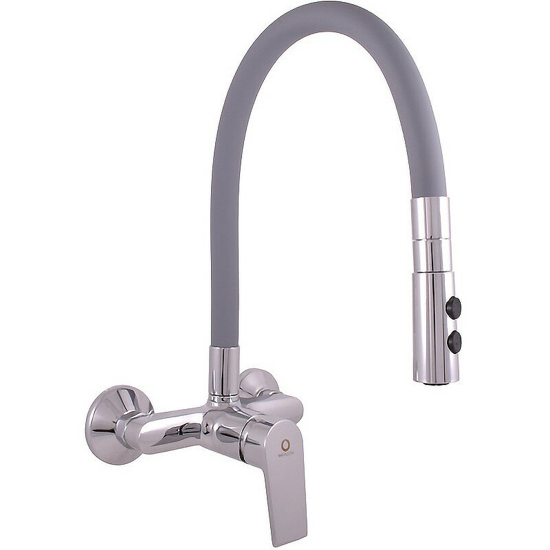 Смеситель для кухни Rav Slezak Colorado CO102.5/12 Серый Хром латунь на стену