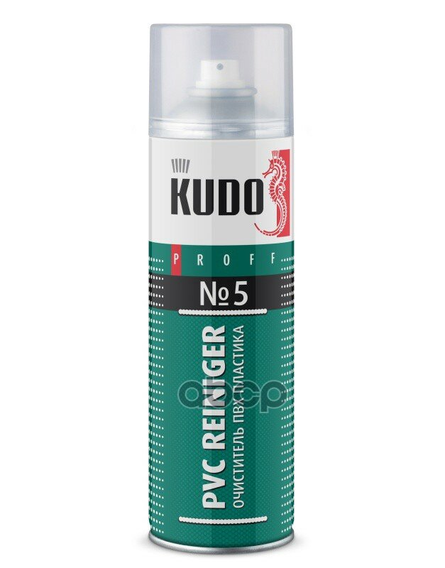Очиститель ПВХ пластика аэрозоль №5 PVC Reiniger 650мл KUDO Kudo арт. KUPP06PVC05