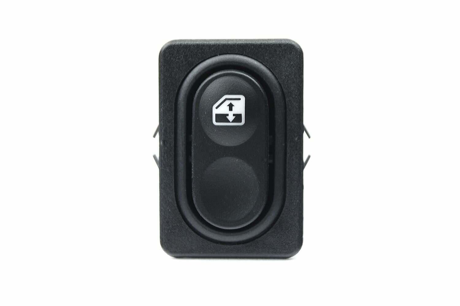 Кнопка стеклоподъемника с зеленой подсветкой и рамкой для ваз 2108-21099, 2113-2115