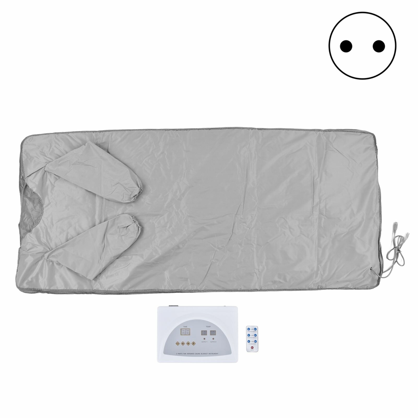 Длинноволновое ИК одеяло для сауны 650Вт, быстрое потоотделение, детокс, водонепроницаемое
