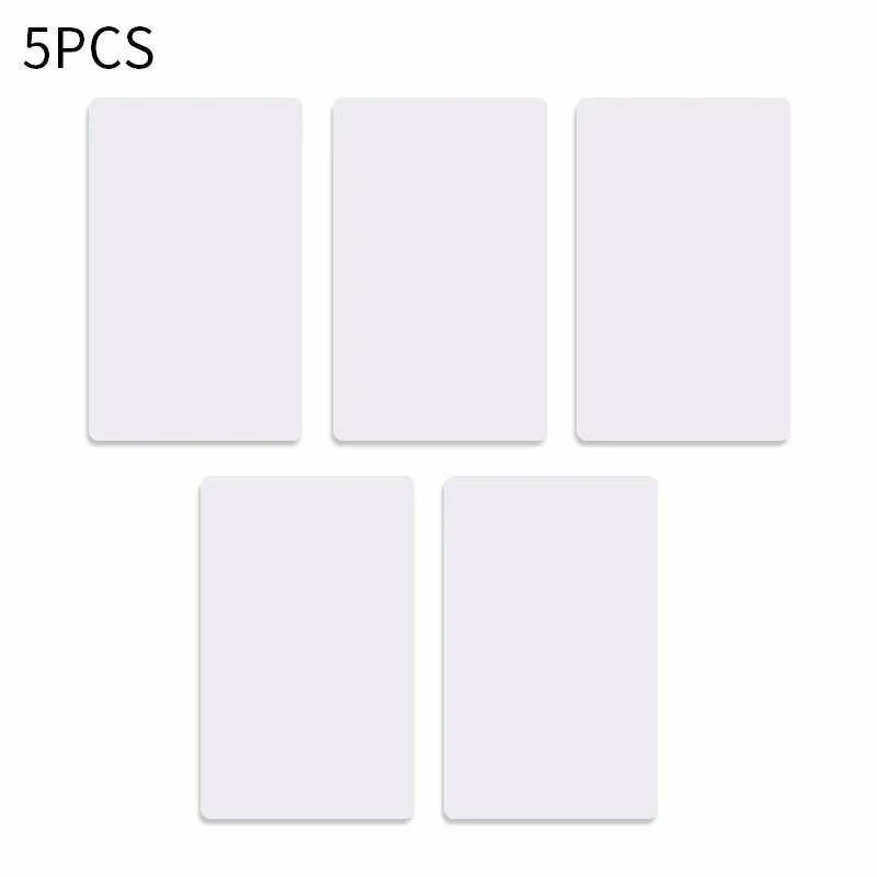 5 шт, смарт-карты DQOQ 13,56 МГц для контроля доступа 5PCS white cards