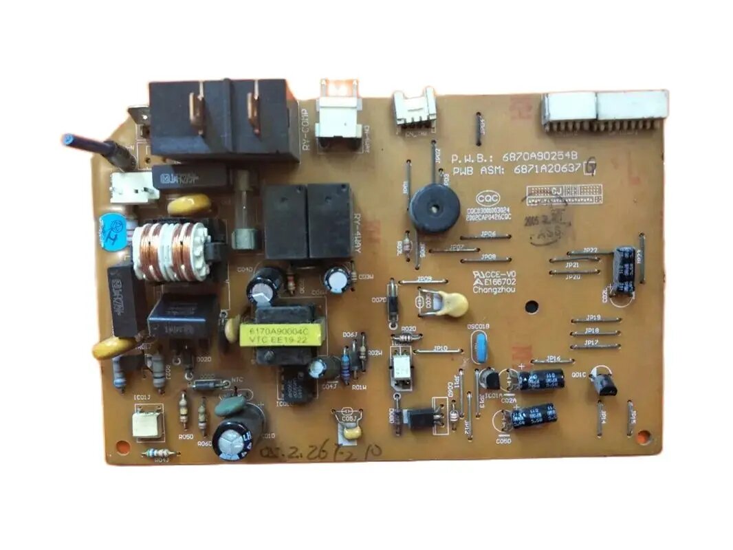 Печатная плата для кондиционера 6870A90254B 6871A20637 used Single cold