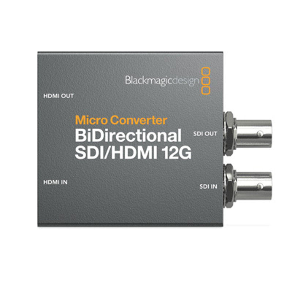 Micro Converter BiDirectional SDI/HDMI 12G PSU микро-конвертер Blackmagic