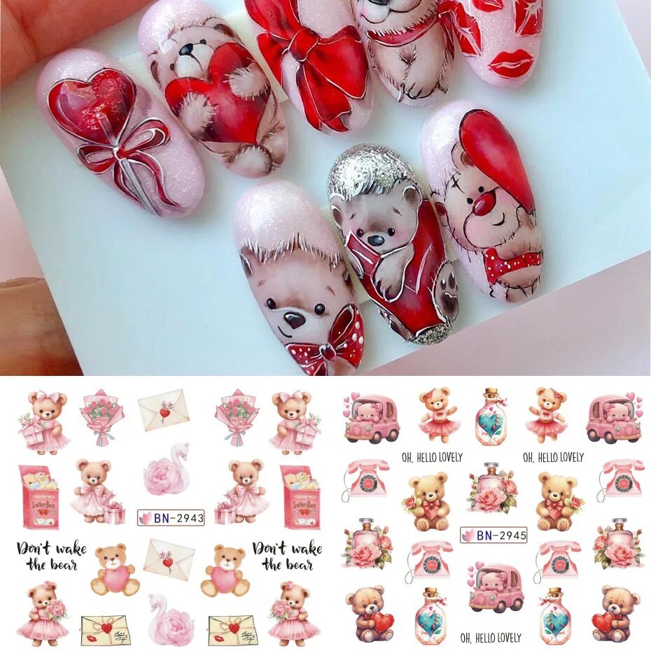 Наклейки на ногти