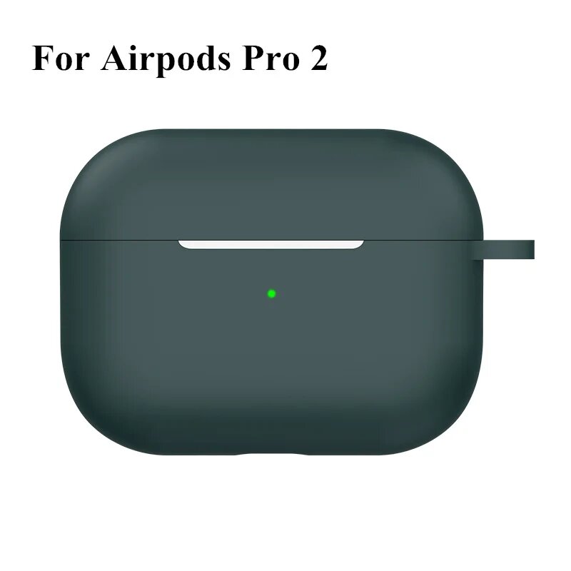 Новый силиконовый чехол для Airpods Pro2 1 Gen, беспроводной Bluetooth для Apple Airpods Pro 2 1, чехол для наушников Air Pods Pro 2 1