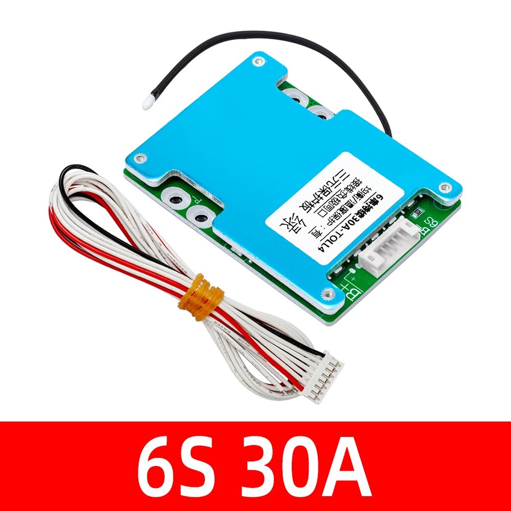 Батарейный модуль Poretect Board BMS 6S 25.2В для электроскутеров 6S 30A