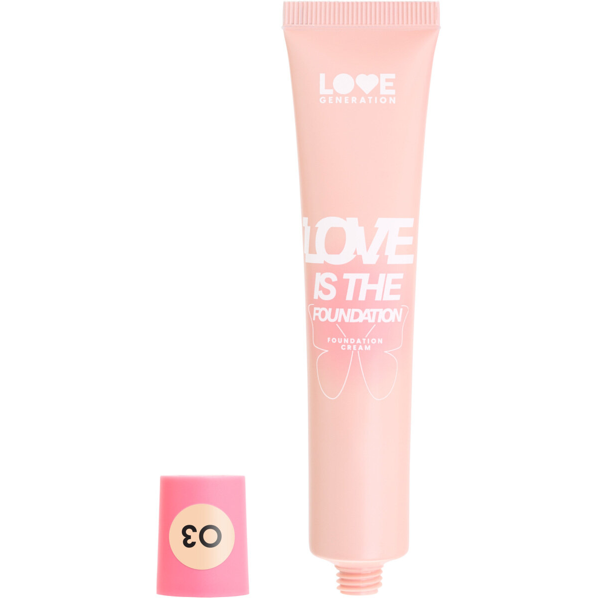 Тональный крем Love Generation Love is the Foundation, тон 04 бежевый, 30 мл