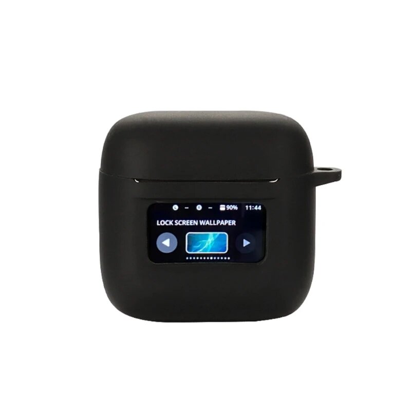 Прозрачный силиконовый защитный чехол для беспроводных наушников JBL Tour Pro 2