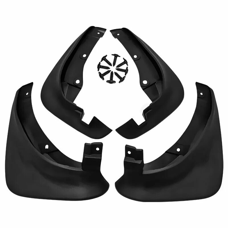 Брызговики для Mazda 6 GG Sedan 2002 2003 2004 2005 2006 2007 2008, 4 шт.