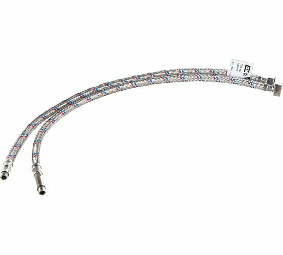 Гибкая подводка для смесителей Gigant 1/2 хМ10x60 см, г/ш P-60-M10