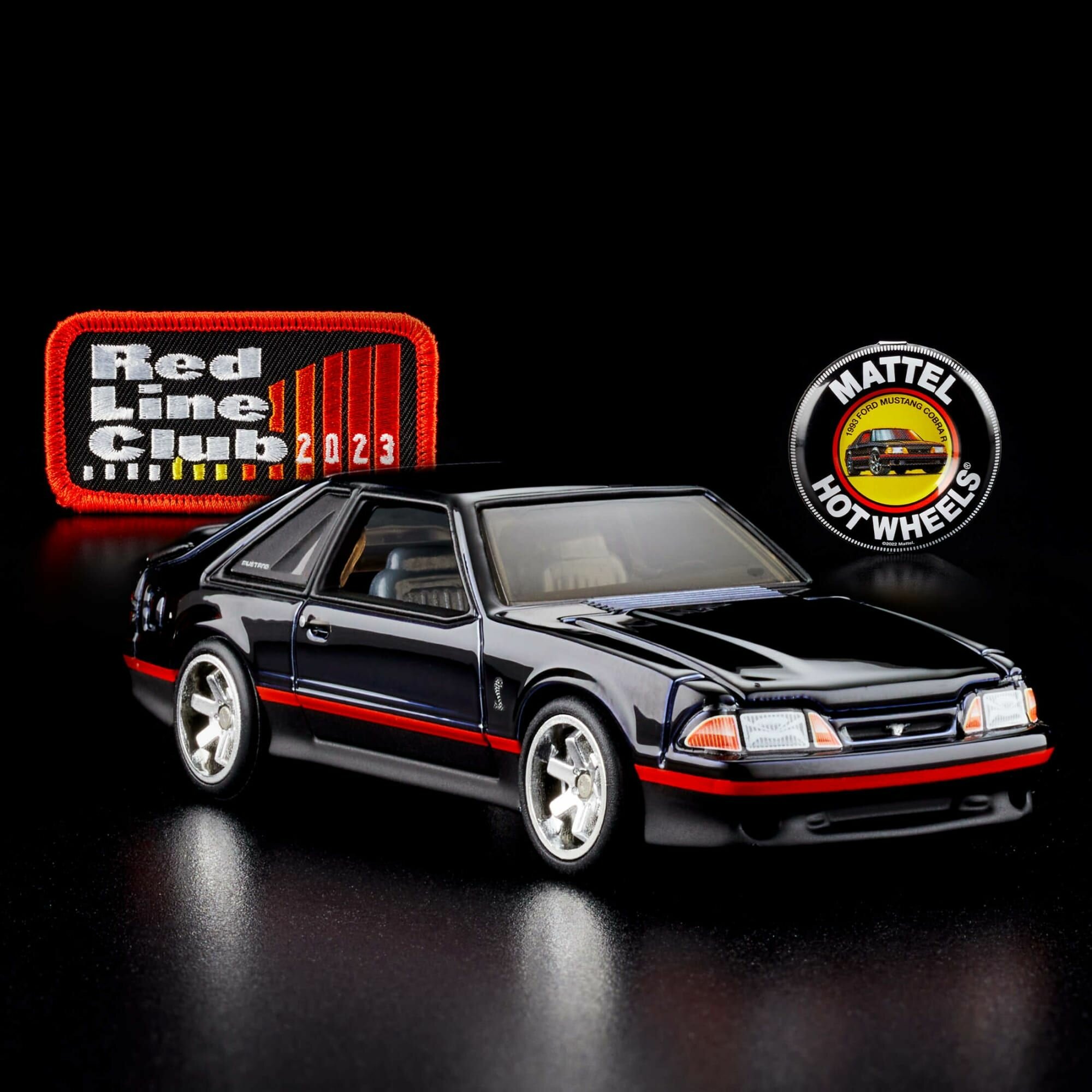 Коллекционная машинка Mattel Hot Wheels Collectors 2023 RLC Membership 93 Ford Cobra R