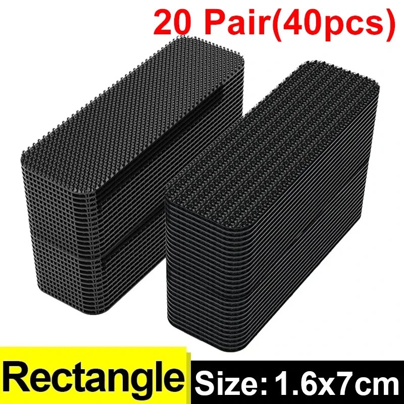 Наклейки для ковра 20 пар (40 шт), 1.6x7 см, D-style