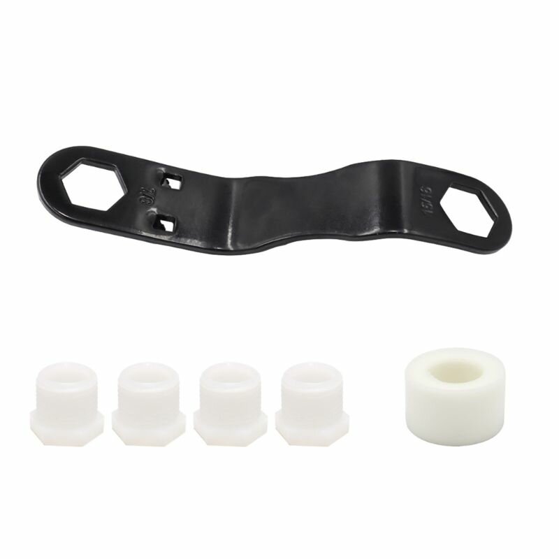 Прочный водонагреватель для прицепа, двусторонний ключ с пластиковой сливной пробкой и лентой, аксессуары для ручных инструментов