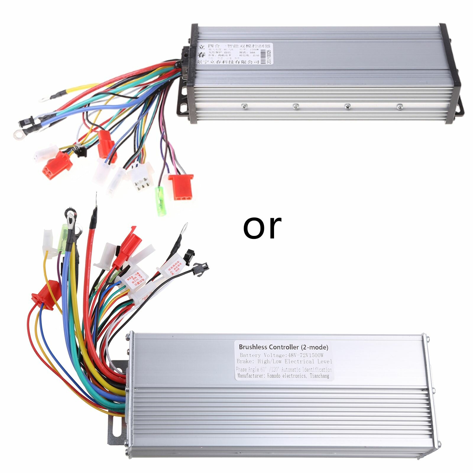 48-72V 1500W 4-в-1 Контроллер для Электровелосипеда и Самоката