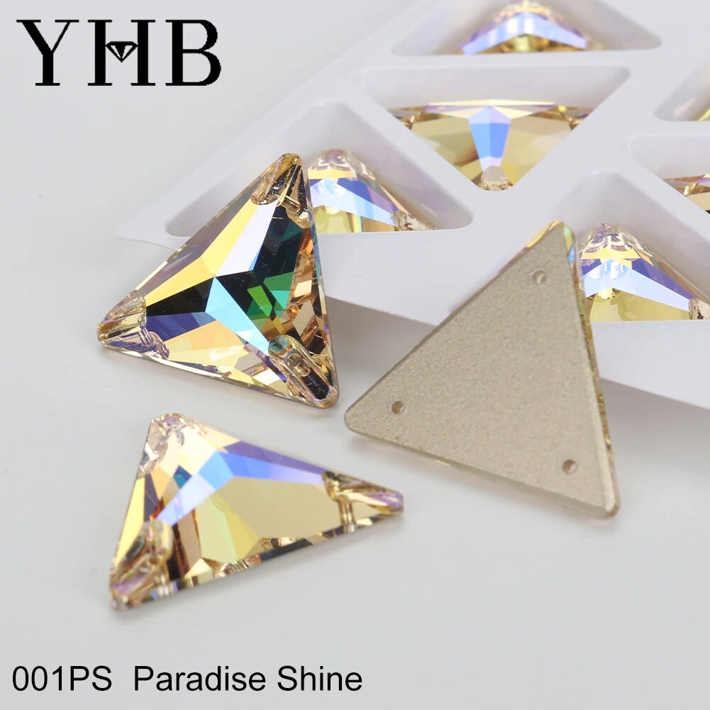 Стразы YHB Trilliant 22 мм, 12 шт, Paradise Shine