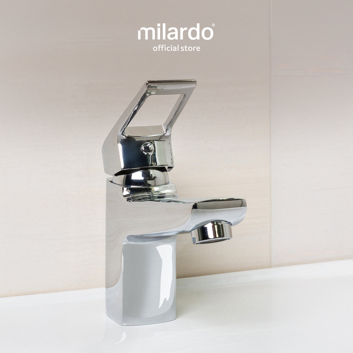 Смеситель для раковины и умывальника Milardo Atlantic ATLSB00M01 хром