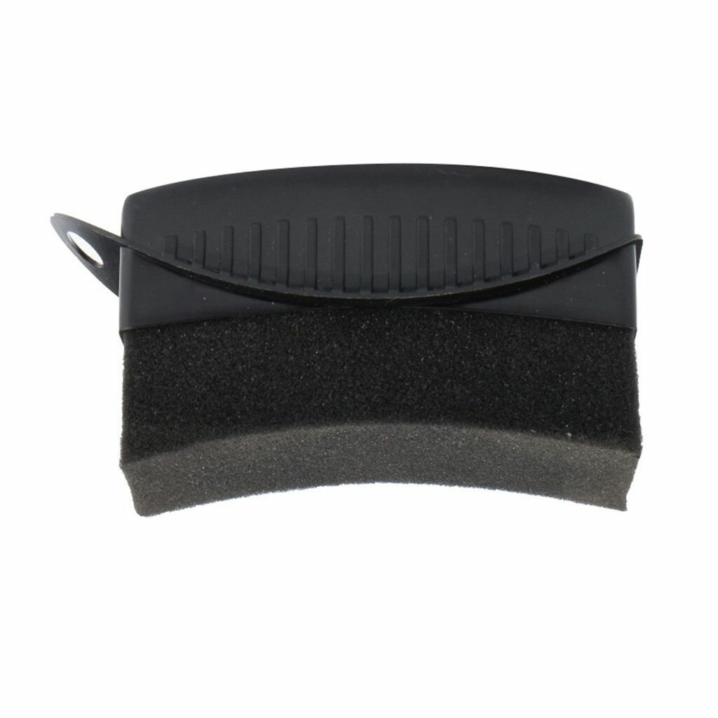Специнструмент для авто, Арочная губка для чистки колес автомобиля и восковой щетки - черная - без крышки