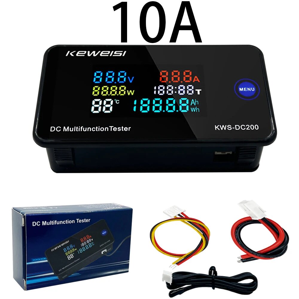 Вольтметр амперметр GlintDeer KWS-DC200 10A-KWS-DC200