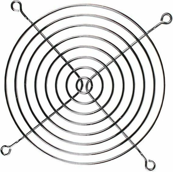 Решетка для вентилятора JAMICON K-G12B08-4HA Решетка метал. для вентилятора 120х120мм 1шт