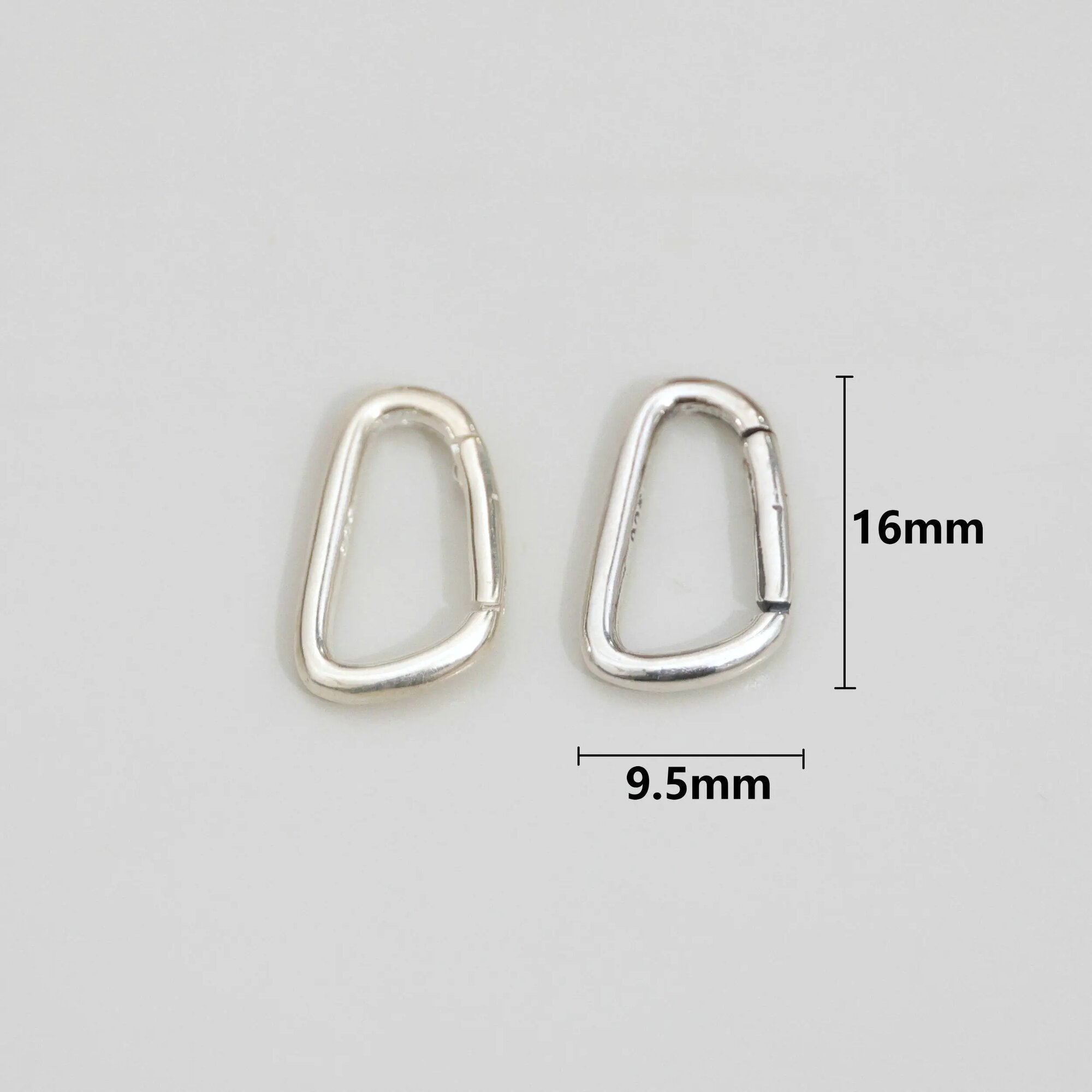 Карабин из серебра 925, Silmorre S925 silver