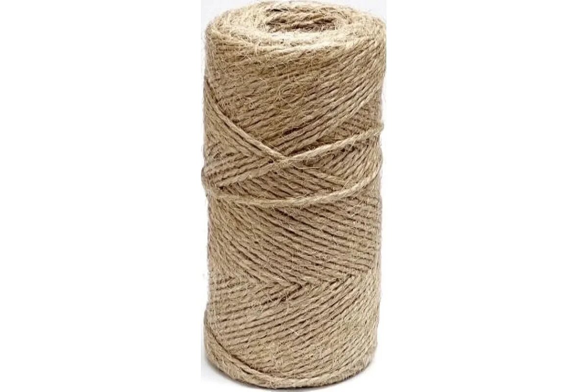 Шпагат крученый джутовый 1,8 мм 500 м STARFIX