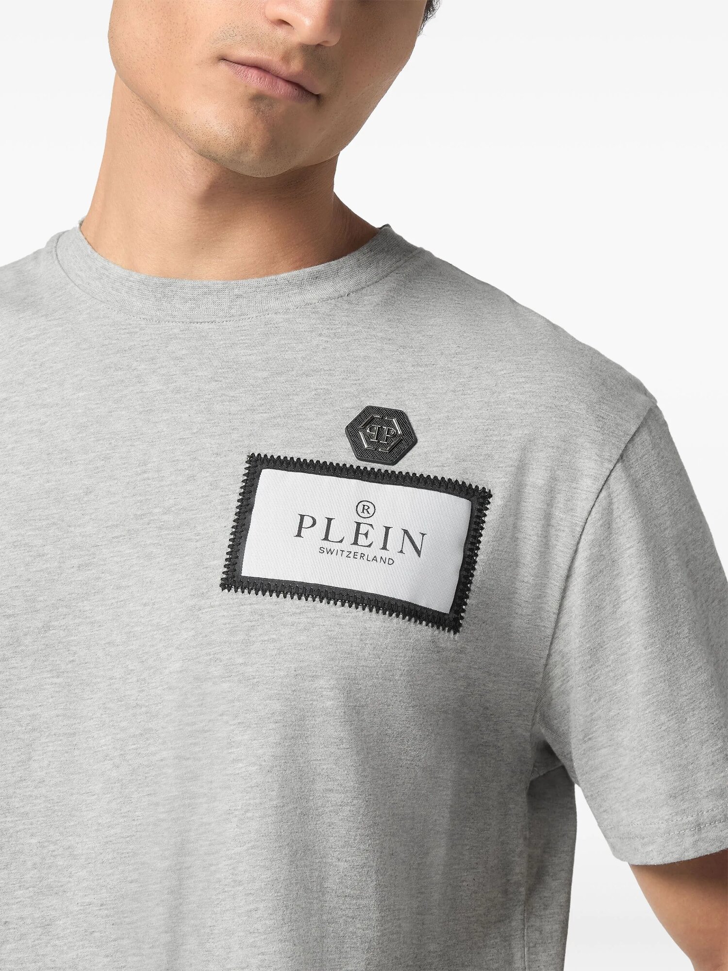 Футболка PHILIPP PLEIN, размер XXL, серый — фото 1