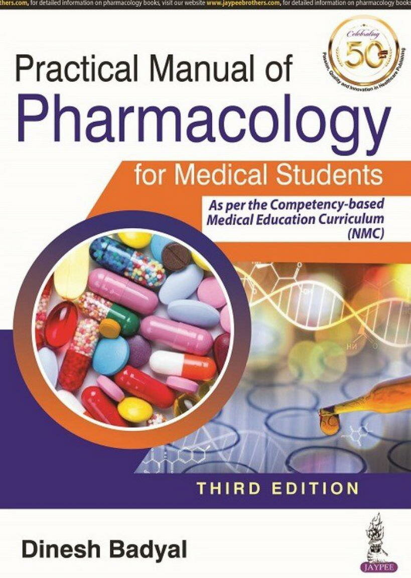 Practical Manual Of Pharmacology For Medical Students