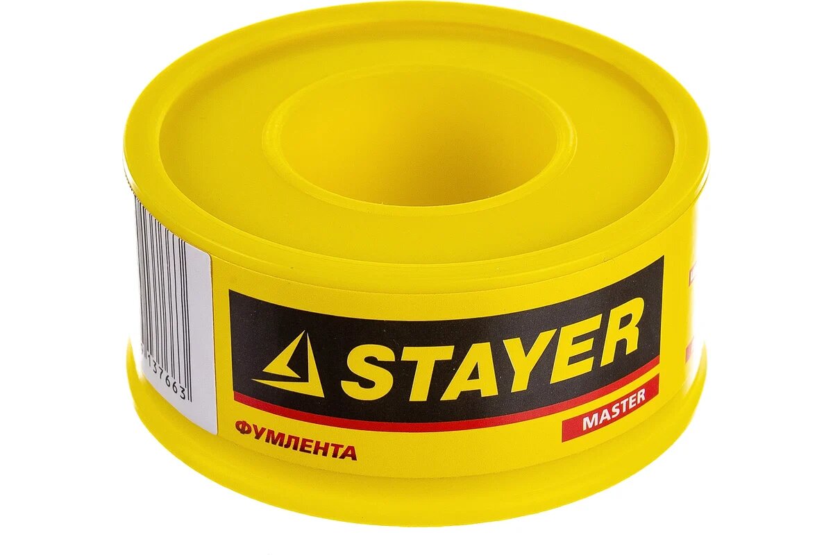 MASTER фумлента PTFE 0.075 мм x 19 мм x 10 м для уплотнения резьбовых соединений