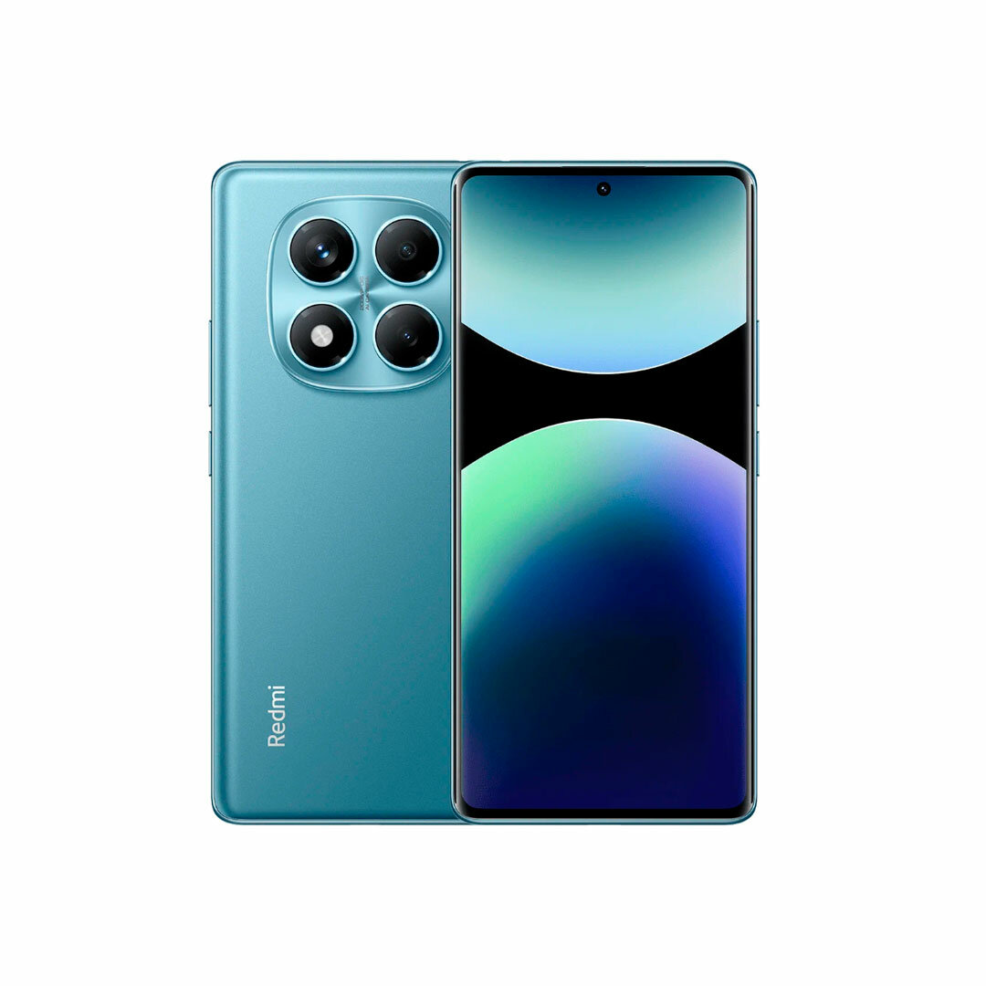 Смартфон Xiaomi Redmi Note 14 Pro, 2400x1080, 12/512 ГБ, AMOLED 120Гц, Ocean Blue
