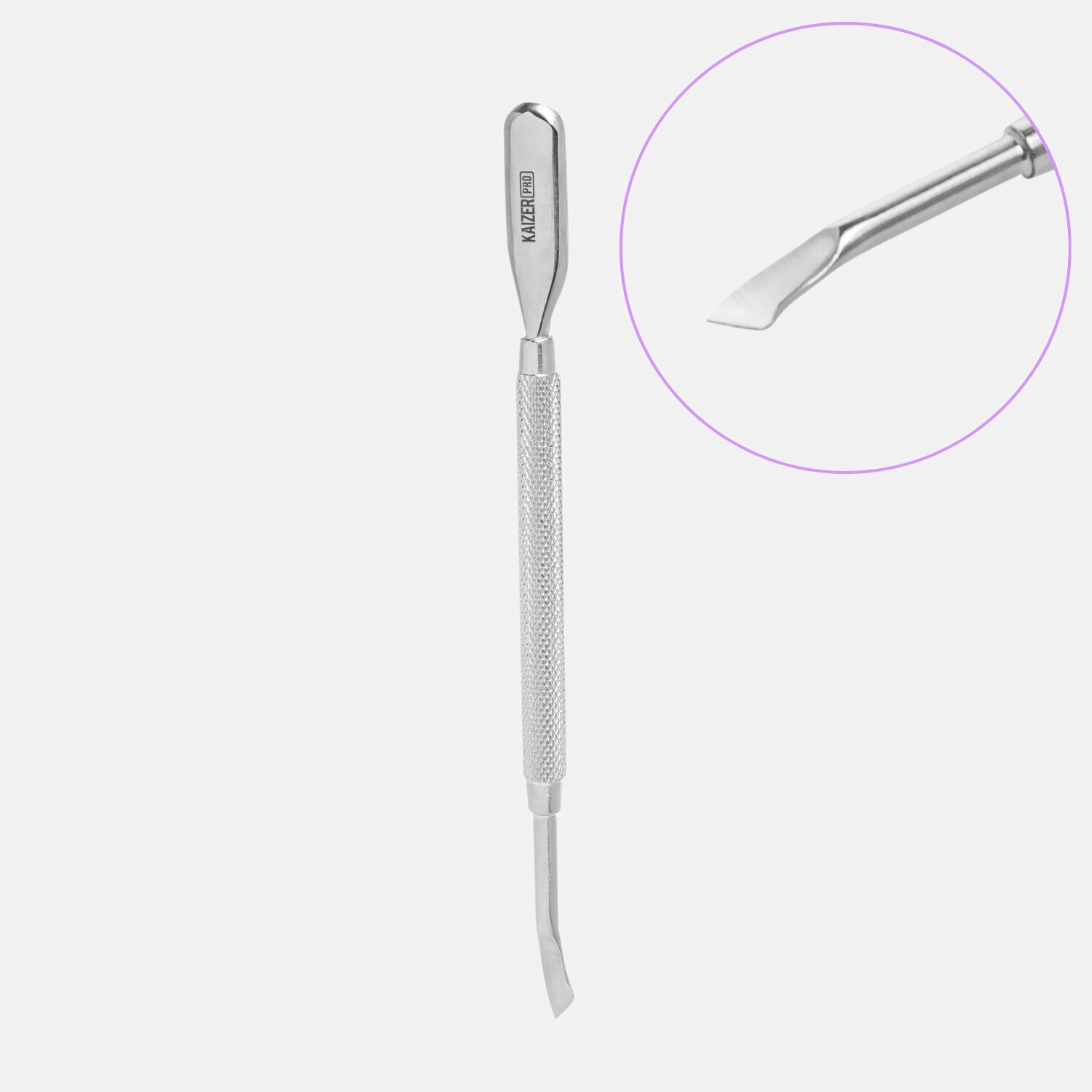 Шабер для маникюра двухсторонний Kaizer Pro 135 мм P-05