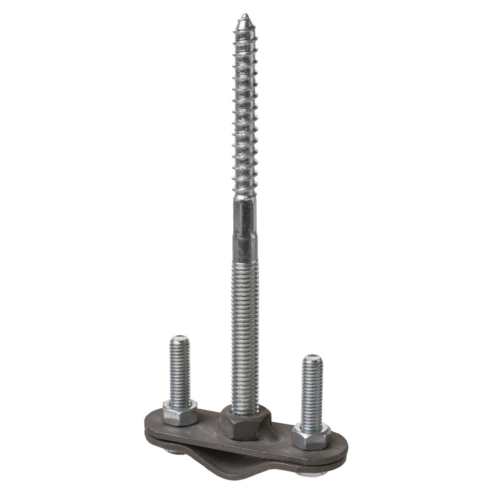 Крепление молниеприемника к стене с дюбелем длина 100 мм, Ø16-20 мм, гор. цинк. (компл. 1 шт.), TDM SQ2401-3142 (1 шт.)