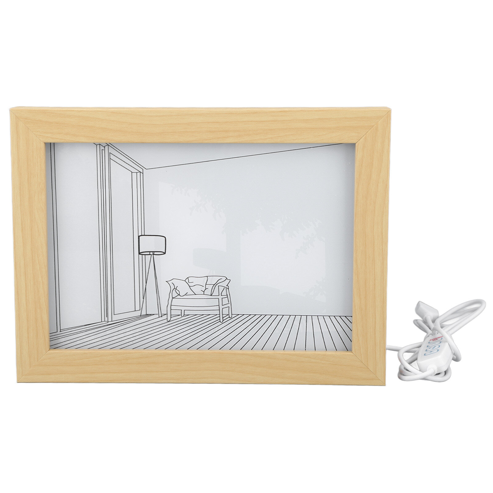 Светодиодная декоративная световая живопись прикроватная картина 3 Цвет регулируемый светодиодная светодиодная картина гостиная спальня Стенная настенная декор USB in model s