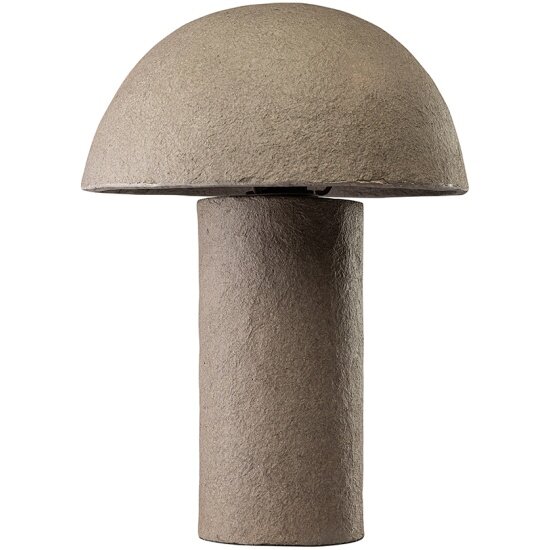 Настольная лампа Bergenson Bjorn Texture Sleek, 32х42 см, терракотовая (BB0000729)