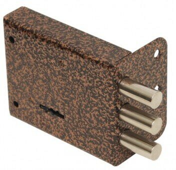 Замок накладной Сенат ЗНС-10-2, 5 ключей, (490)