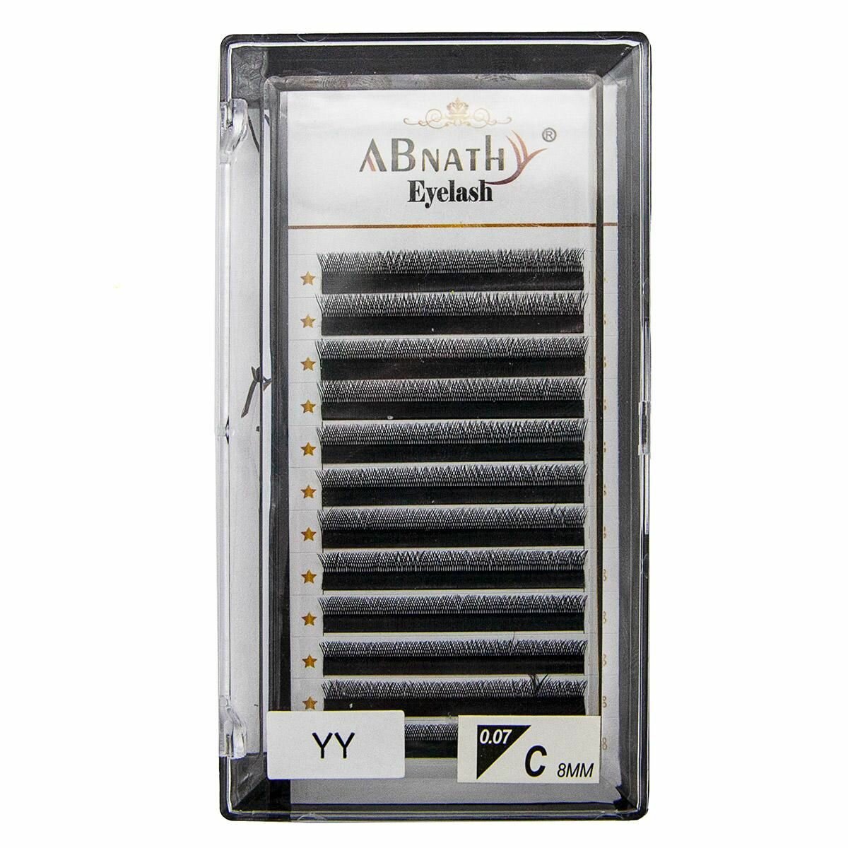 Ресницы для кукол айрис Черные, 8 мм, AR1202-2