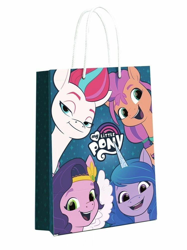 Подарочный пакет ND Play "My Little Pony", Дружба - это чудо, большой, 330х455х100 мм (298289)