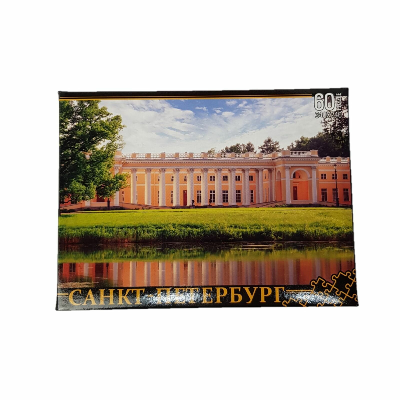 Пазл Нескучные игры "Санкт-Петербург", Александровский дворец, 60 элементов, 340х240 мм