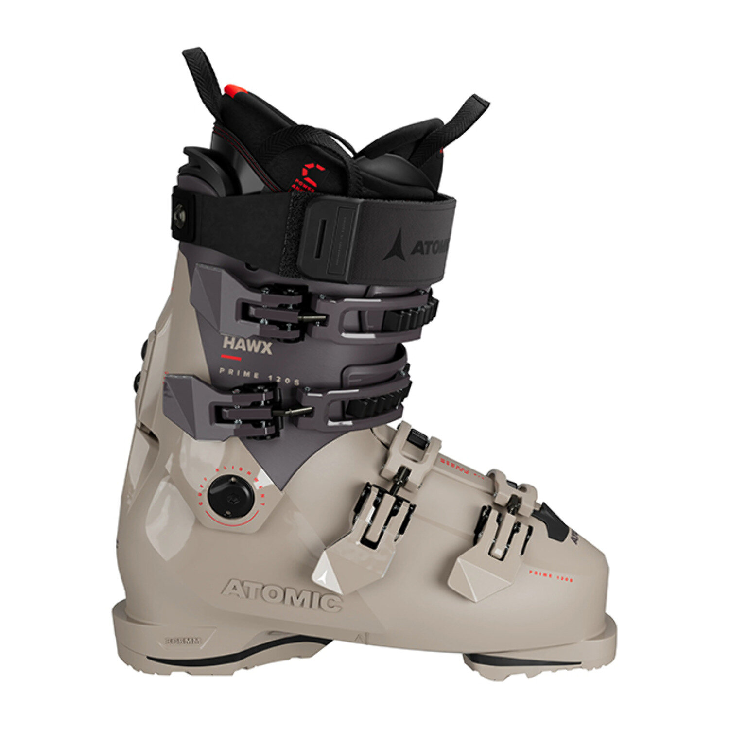 Горнолыжные ботинки Atomic Hawx Prime 120 S GW Cement Not Purple/Red 24/25 , для мужчин , бежевый