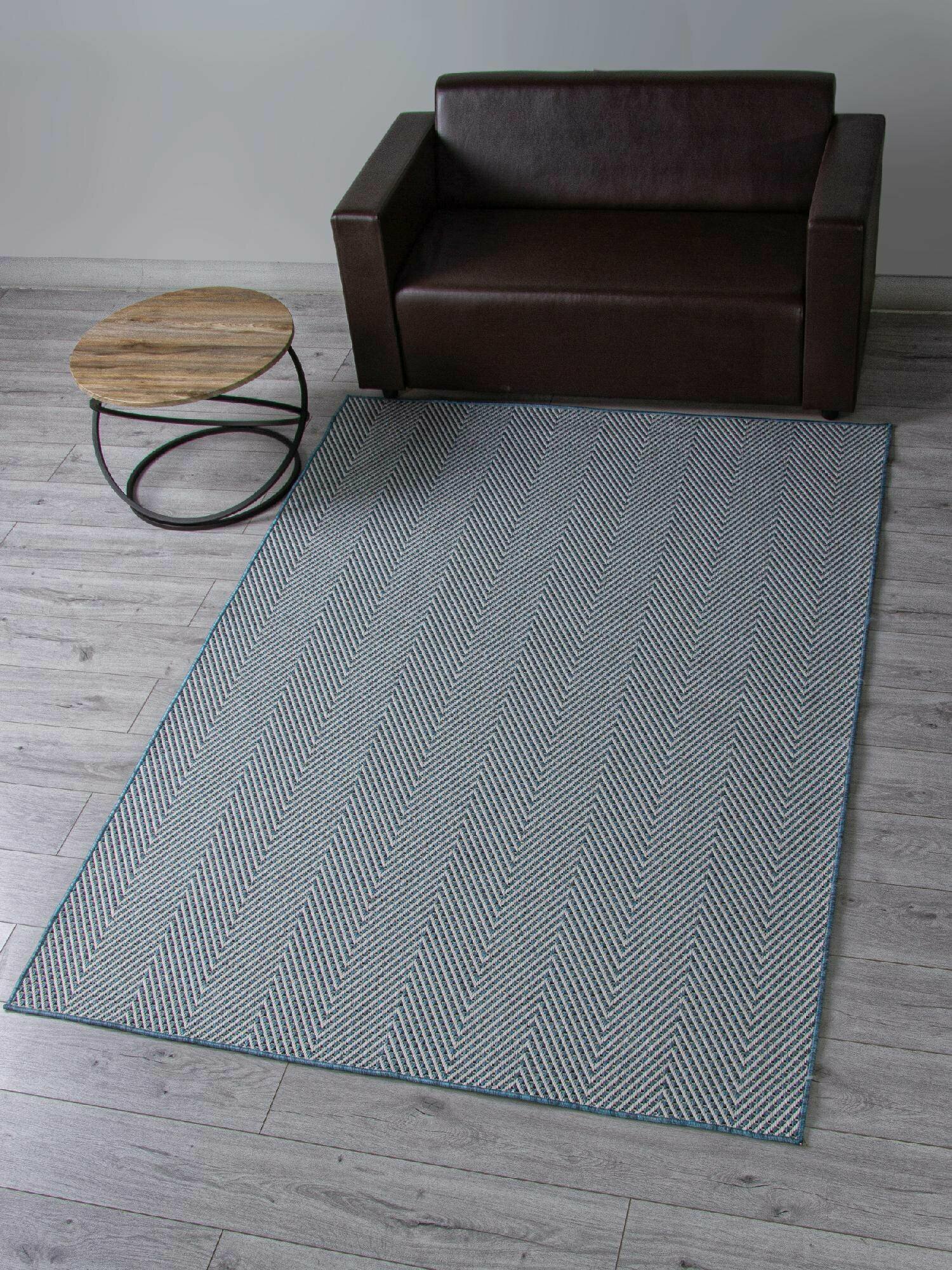 Ковер на пол на кухню в гостиную 140х200 см современный безворсовый 396153 ковренок