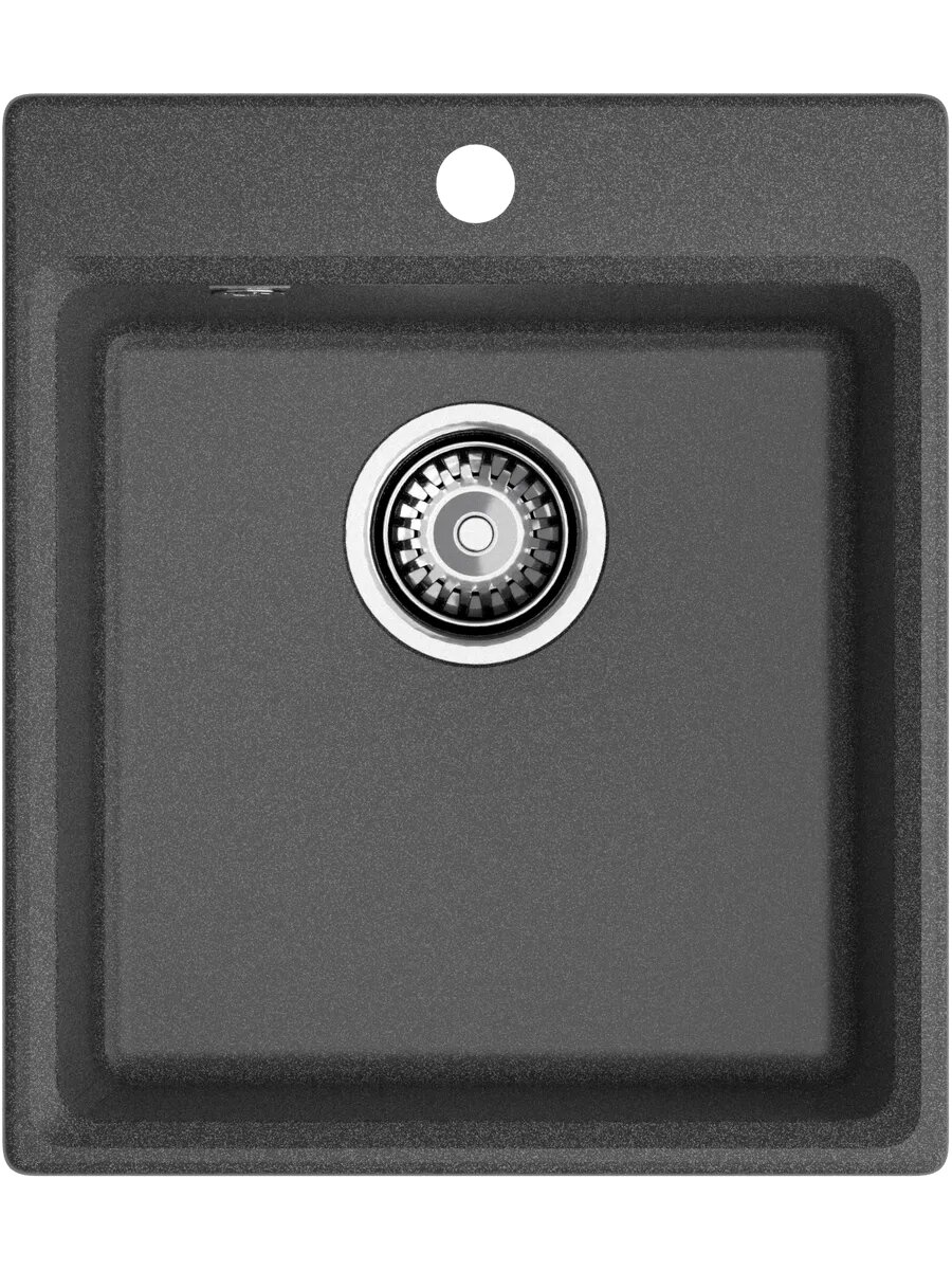 Мойка для кухни врезная мраморная Granfest LV-420 черный