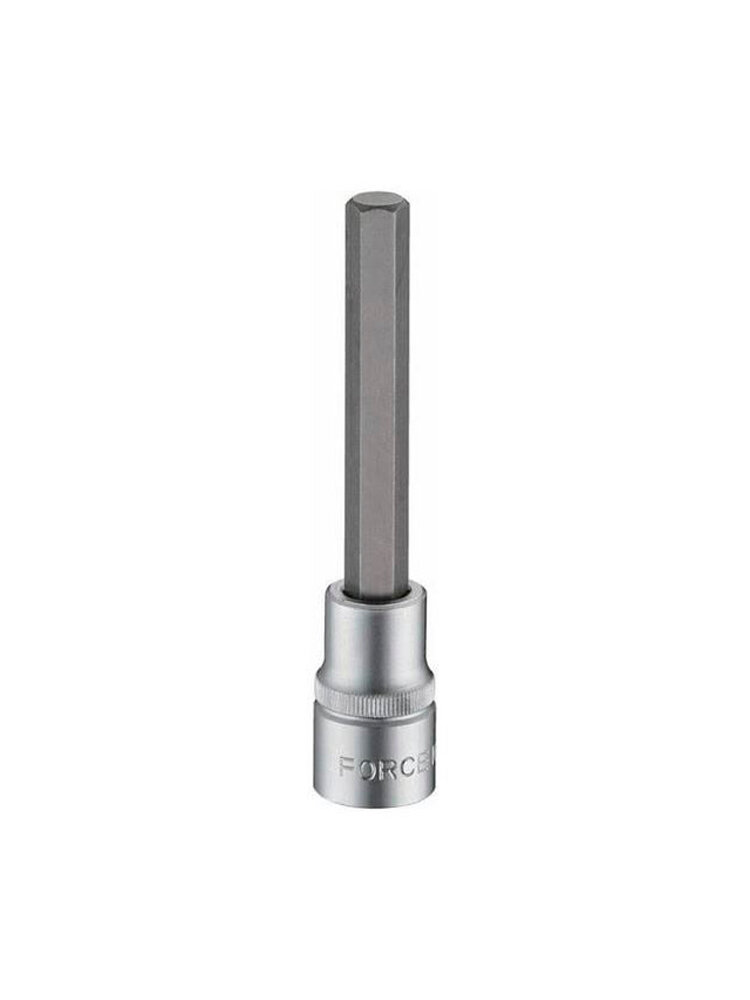 Головка-бита шестигранная 1/2" L 100 мм, 13 мм, FORCE 34410013