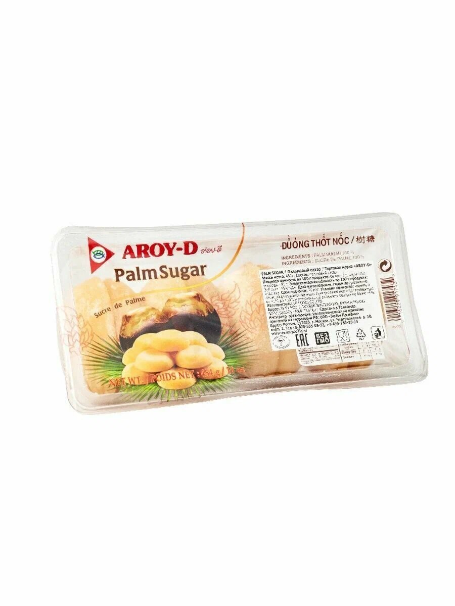 Пальмовый сахар Aroy-D 454 г, Таиланд