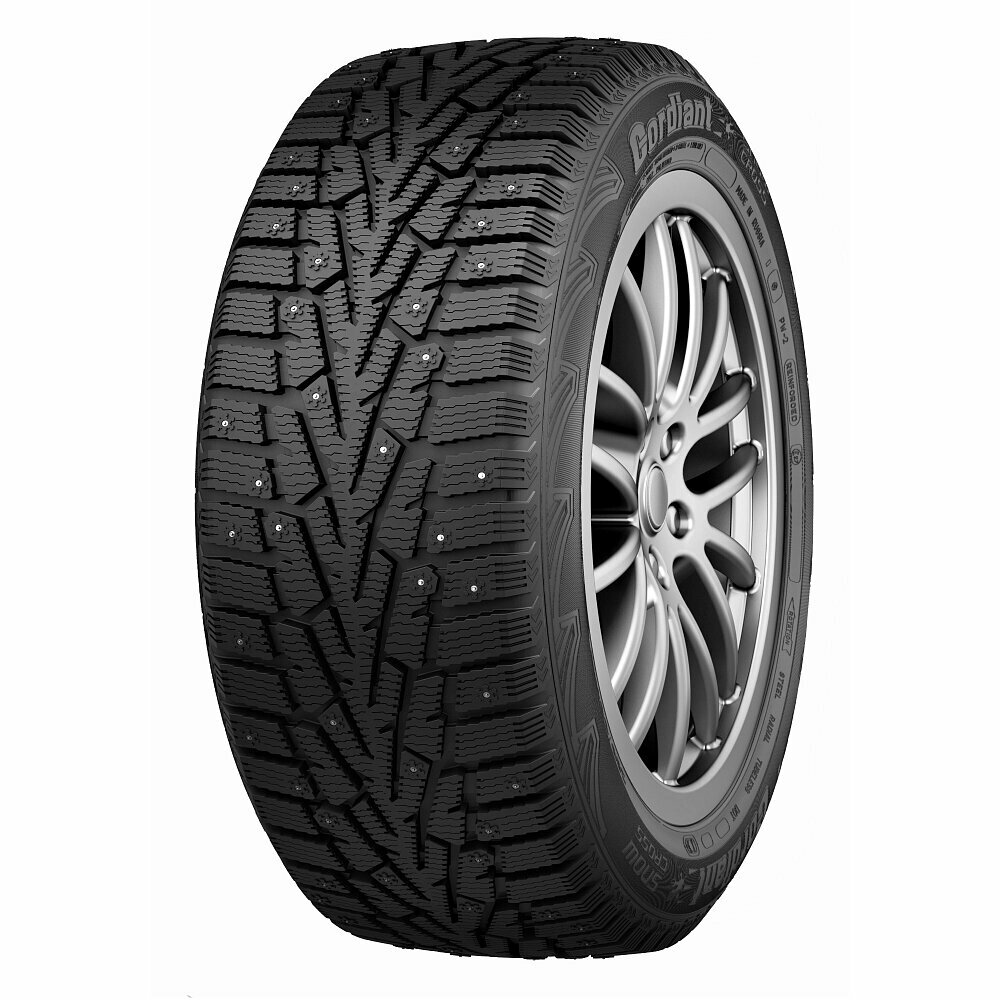 Шины Cordiant Snow Cross 195/65 R15 91T Зимние шипованные, для легковых авто