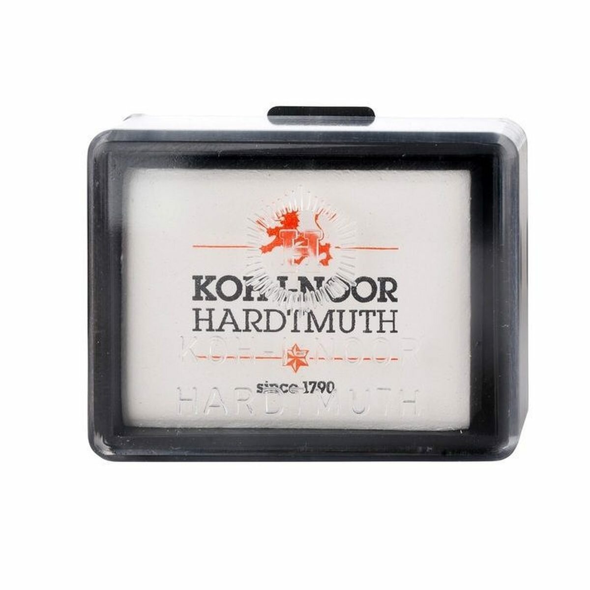Ластик Koh-I-Noor 642415 (37x25x10мм, белый, для графита 8В-2В и угля) (6424015001KD), 1шт.