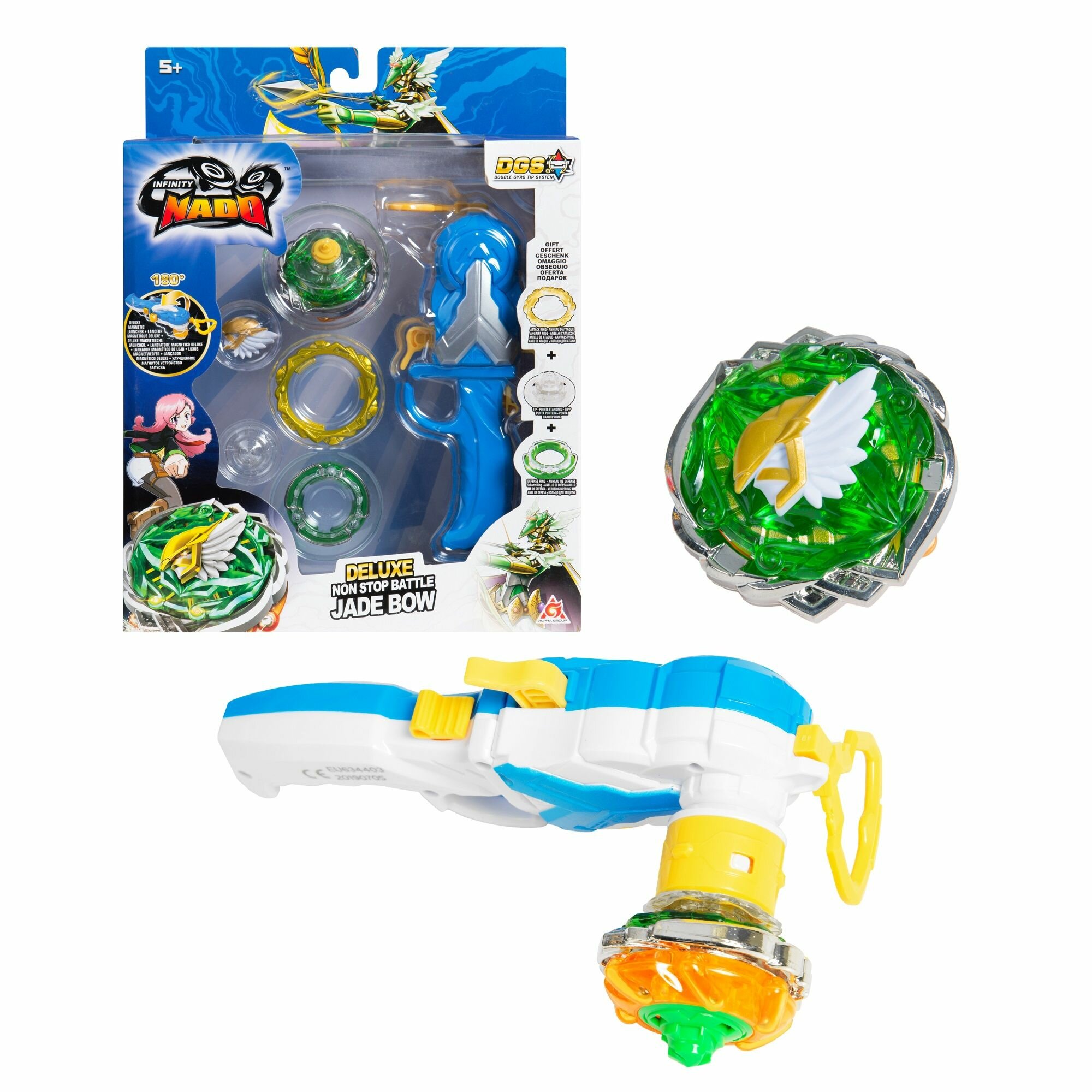 Инфинити Надо Волчок Адвансд, Jade Bow. TM Infinity Nado