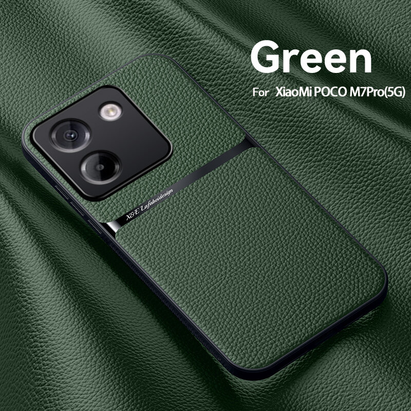 Подходит для Poco M7 Pro 5G/Сяоми Поко M7 Про 5 Джи Чехлы для телефонов, защитой камеры и противоударным кожаный, Поко M7 Про 5 Джи, подставка, soft touch,360° Полная защита, резина, пластик, силикон,